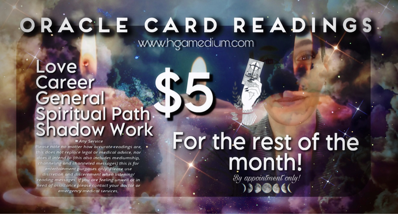 $5.00 Oracle Card Readings! – H.G.A Medium
